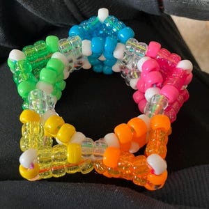 SCENE KANDI CUFFS and Star Cuff - Etsy