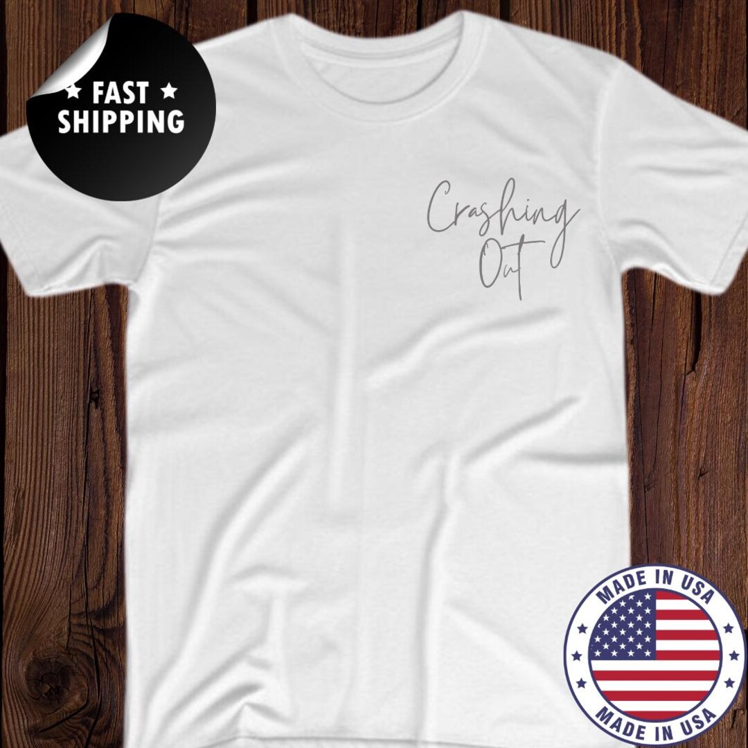 Crashing Out T-shirt, Funny Gen Z Mood Shirt , Anxious Girl Shirt ...