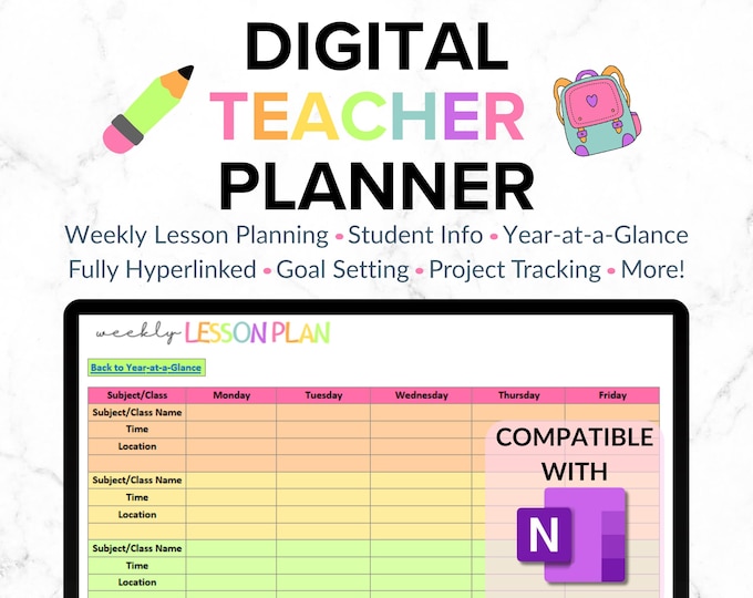 DEC-NOV Onenote Planner, Onenote Template for Work, Onenote Project ...
