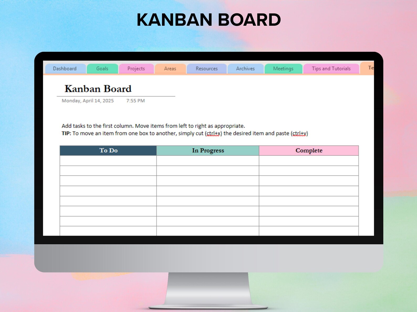 Onenote Template, Onenote Project Management, Task Tracker, Onenote ...