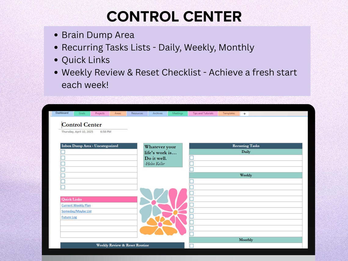 Onenote Template, Onenote Project Management, Task Tracker, Onenote ...