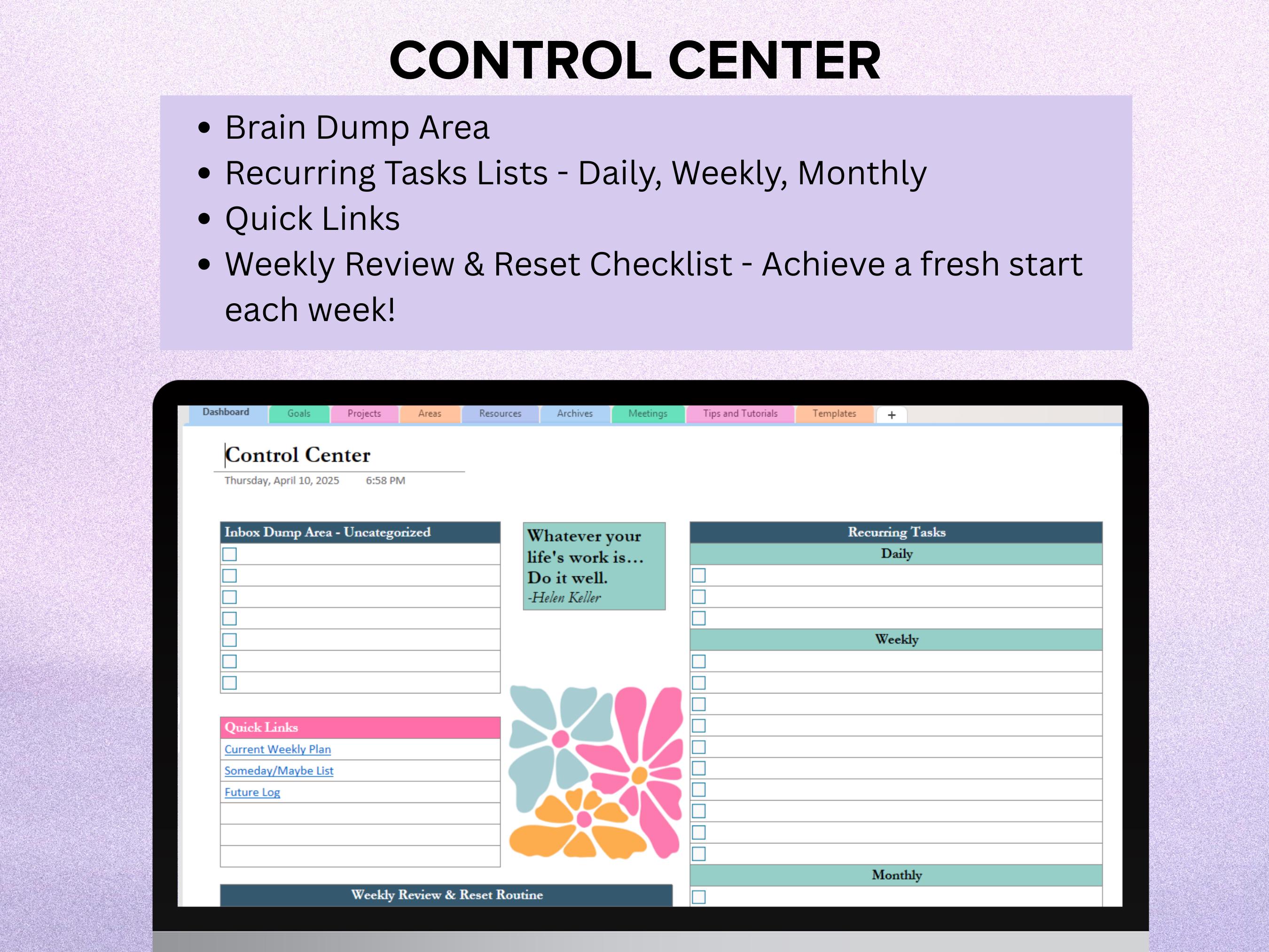 Onenote Template, Onenote Project Management, Task Tracker, Onenote ...
