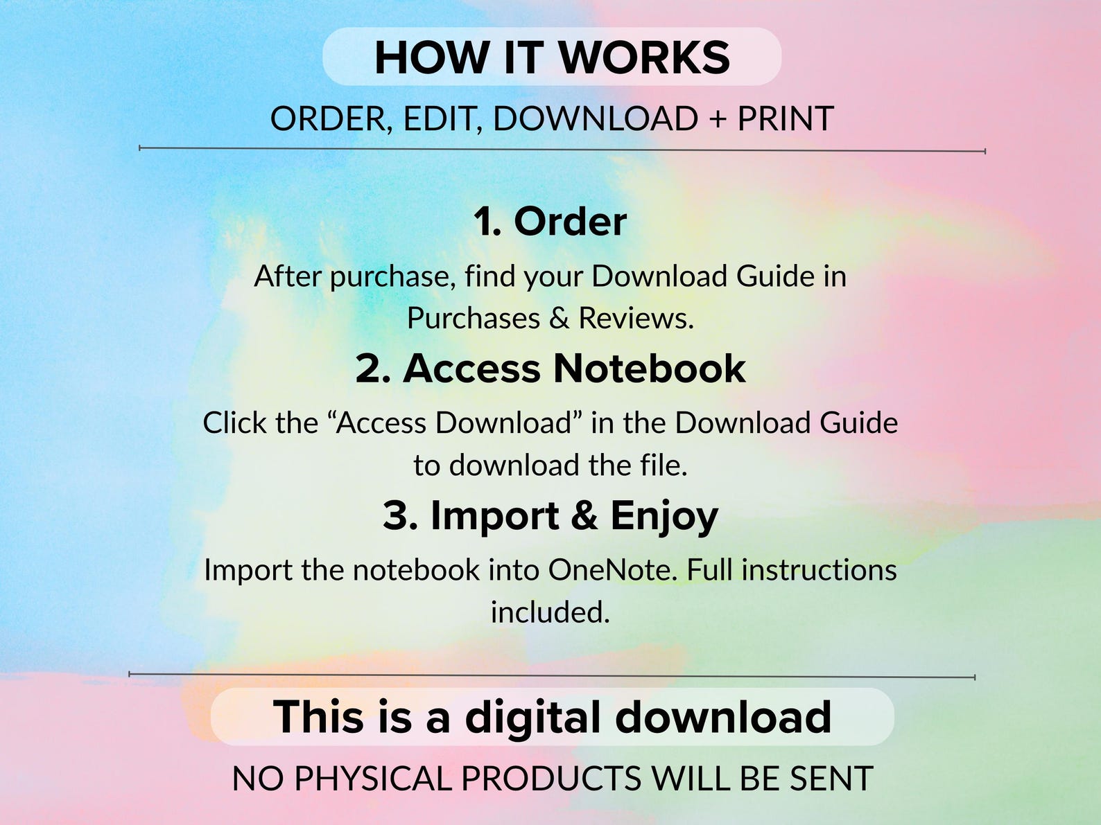 Onenote Template, Onenote Project Management, Task Tracker, Onenote ...