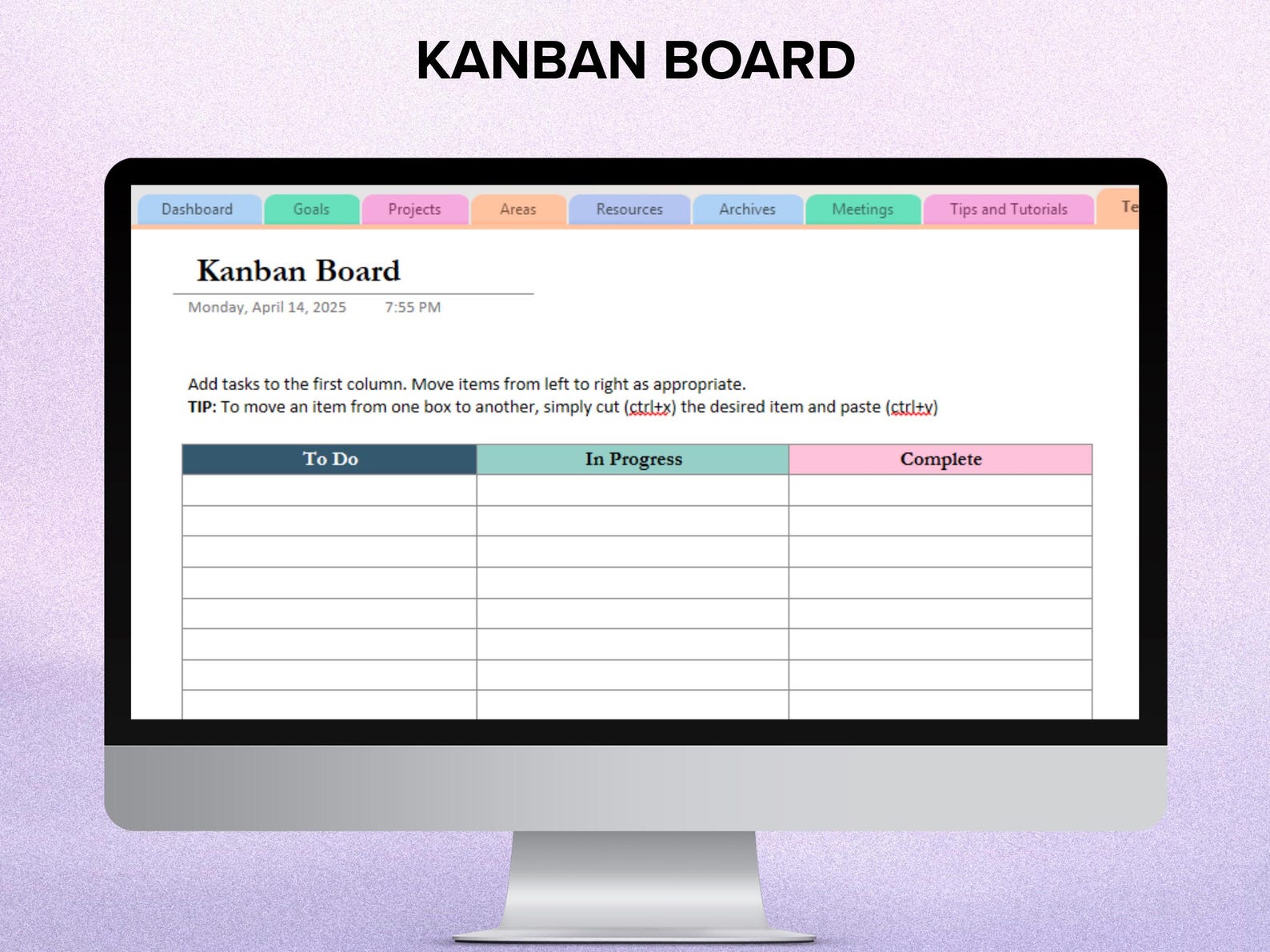 Onenote Template, Onenote Project Management, Task Tracker, Onenote ...