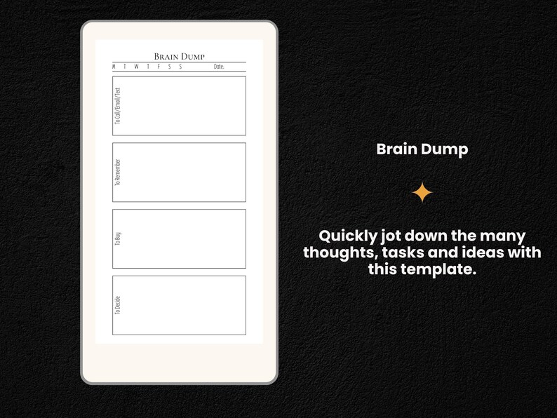 Remarkable Paper Pro Move Template, Remarkable Pro Templates, Project ...