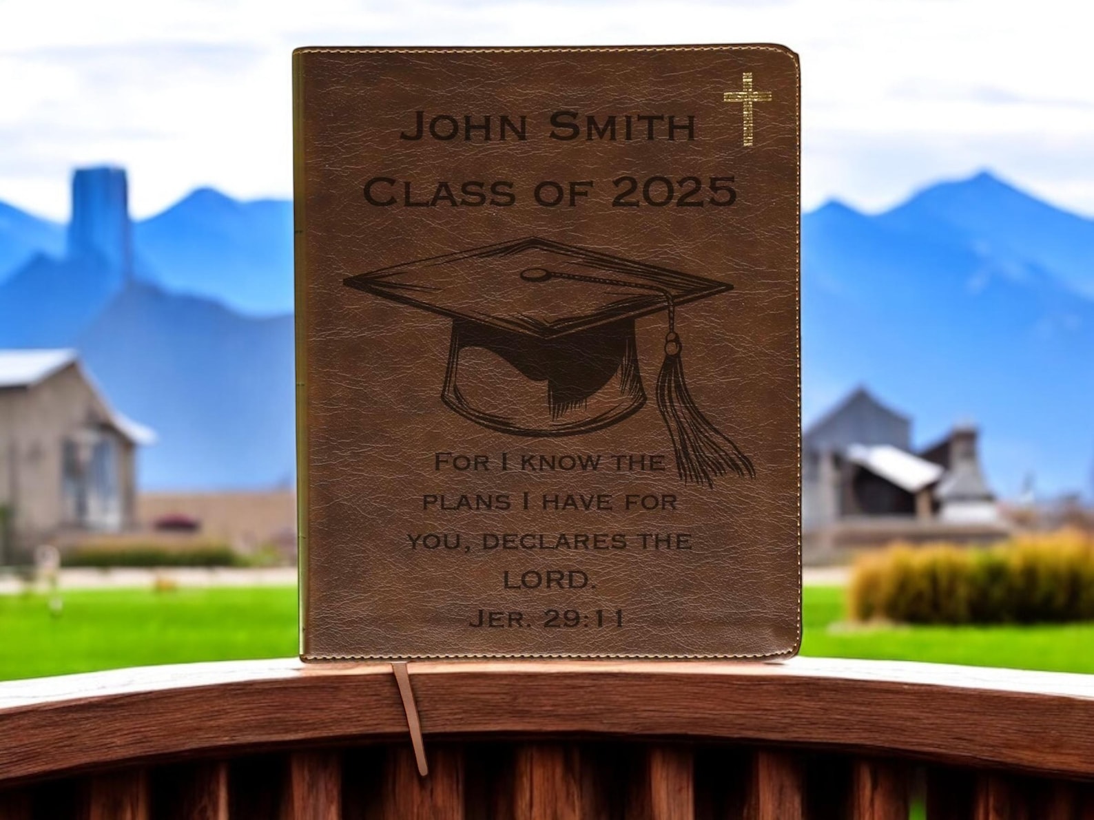 Graduation Journal Bible – Personalized Gift With Jeremiah 29:11 and ...