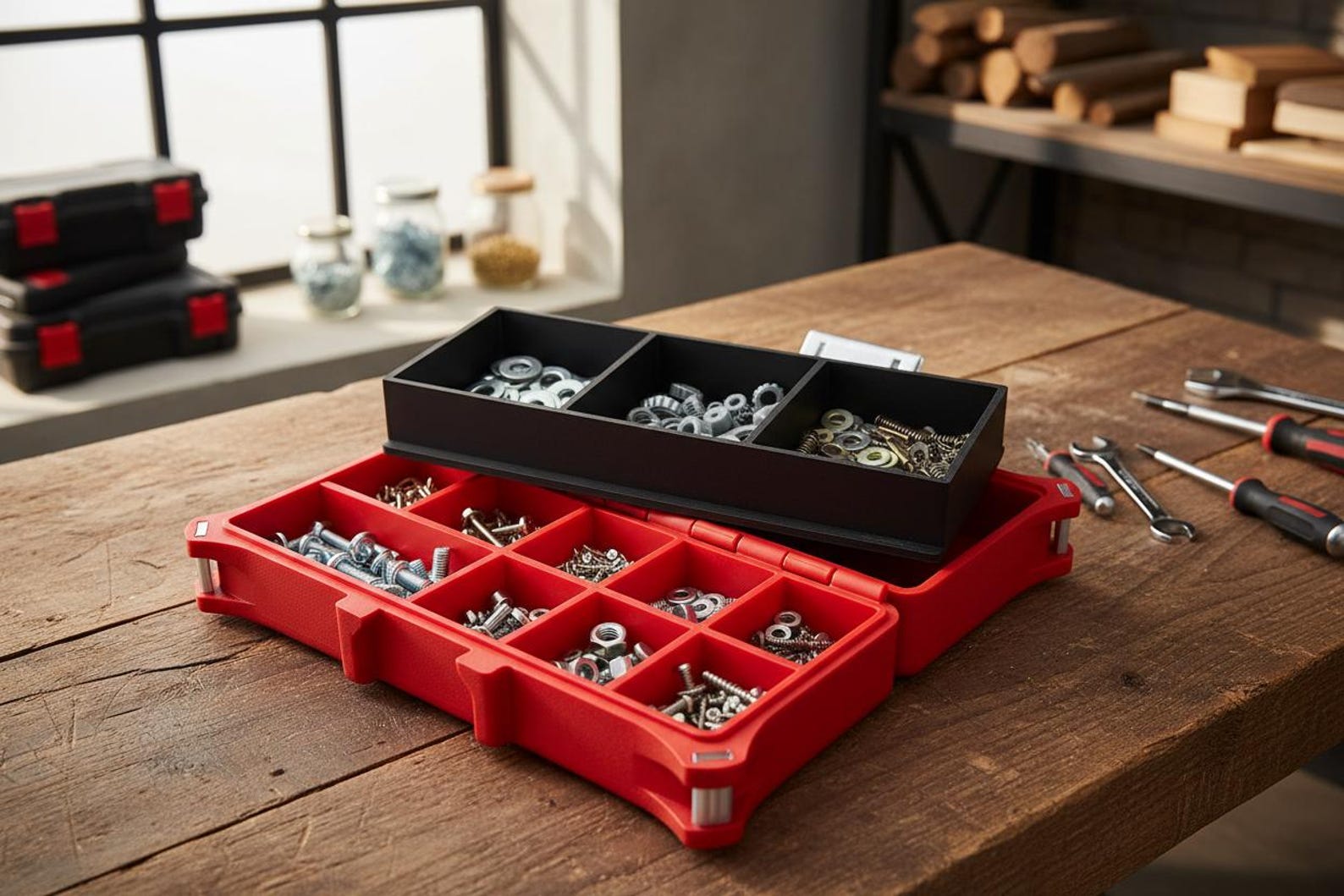 Milwaukee Packout Inspired "customizable", Lure/stash/nuts and Bolts ...
