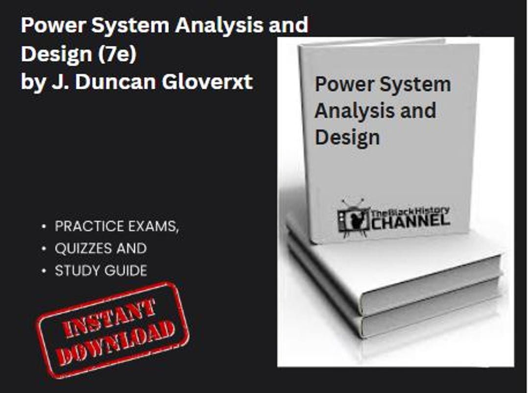 Solutionmanual | Power System Analysis and Design (7e) | Glover, Sarma, Overbye, Birchfield ...