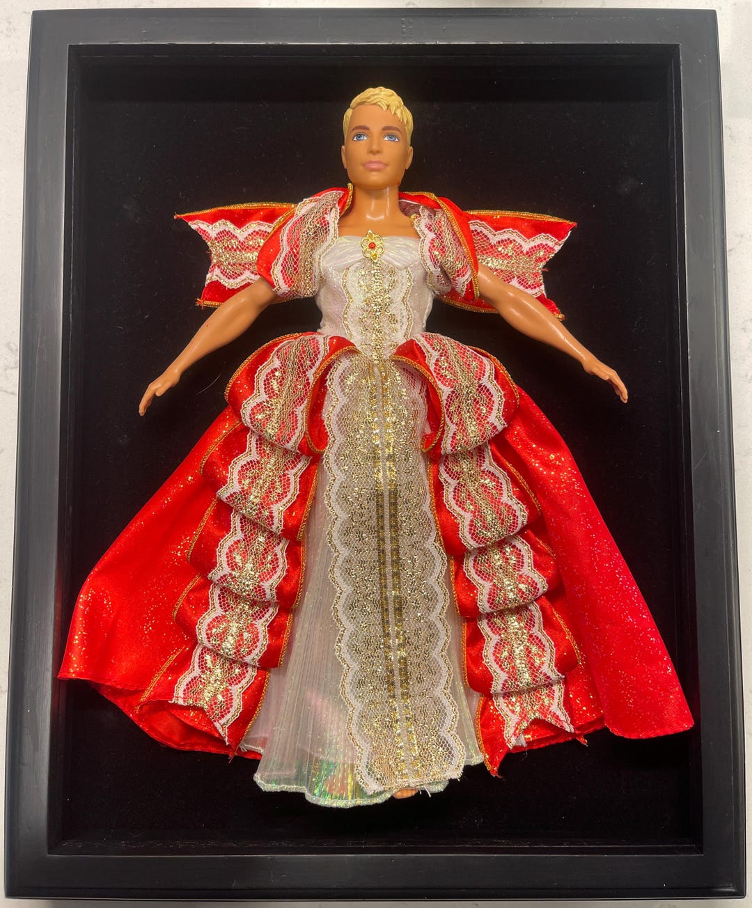 Holiday Ken Doll Art Decor Wall Hanging - Etsy