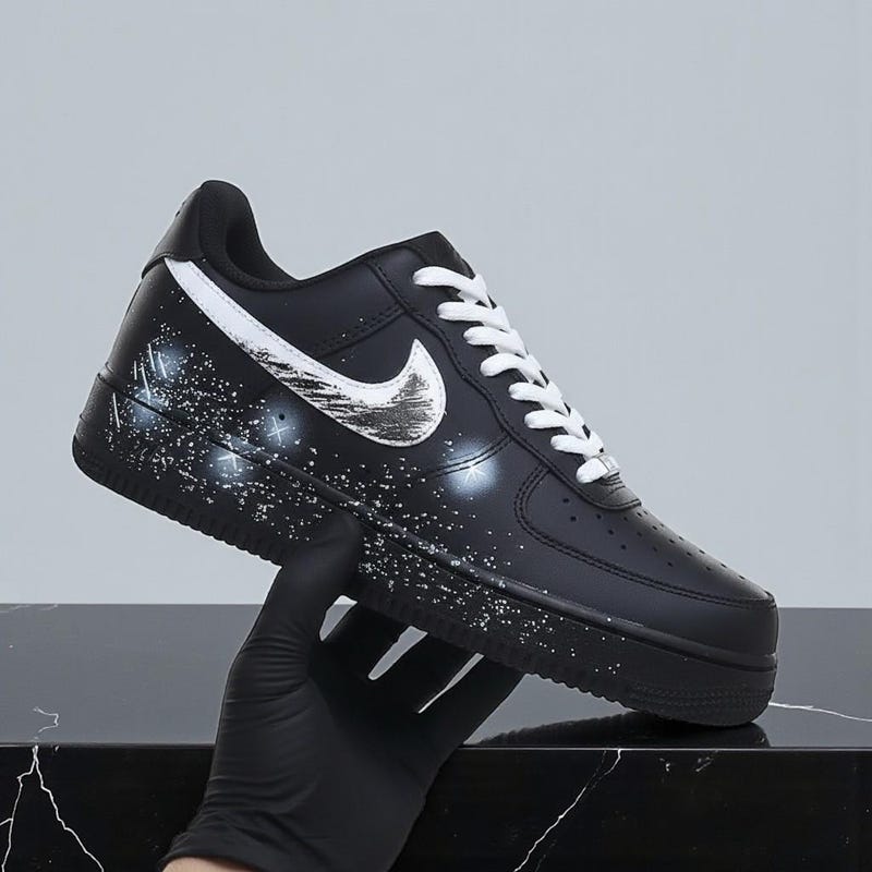 Galaxy Custom Shoes - Etsy