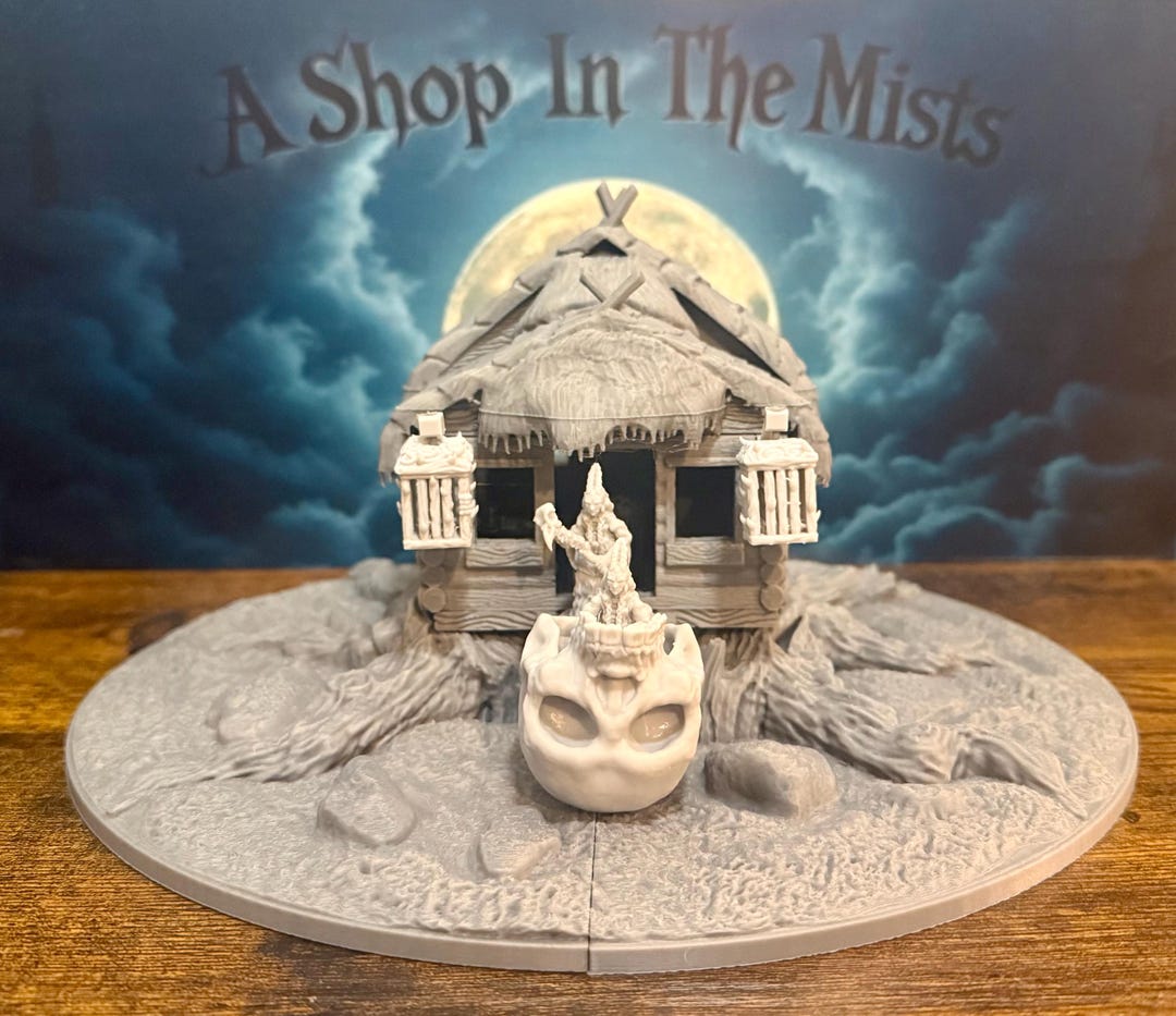 Baba Lysaga’s Creeping Hut - Etsy
