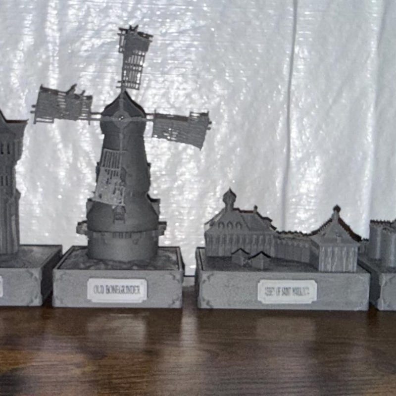 Castle Ravenloft 3d Print - Etsy