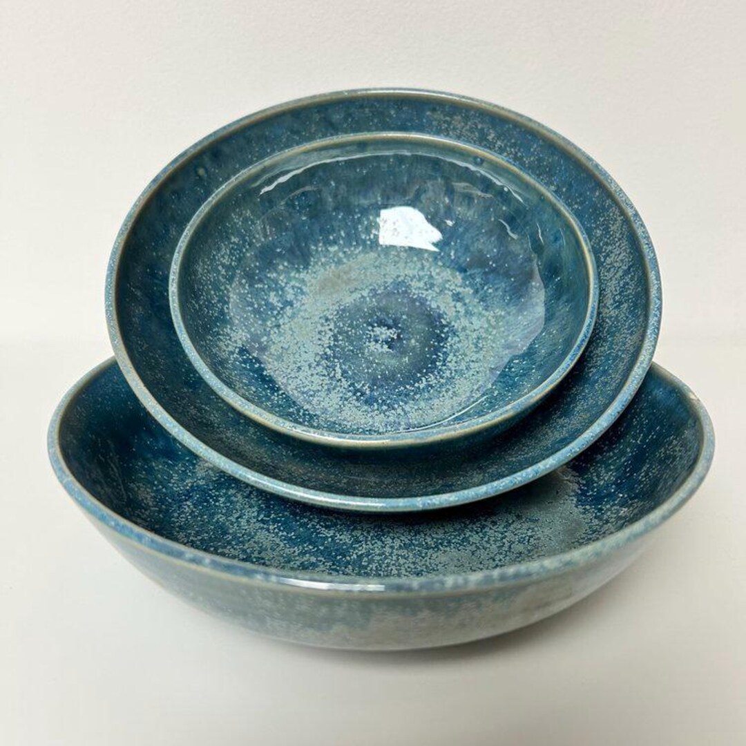 DEEP BLUE OCEAN, a Series of Bowls, Cups, Plates - Etsy