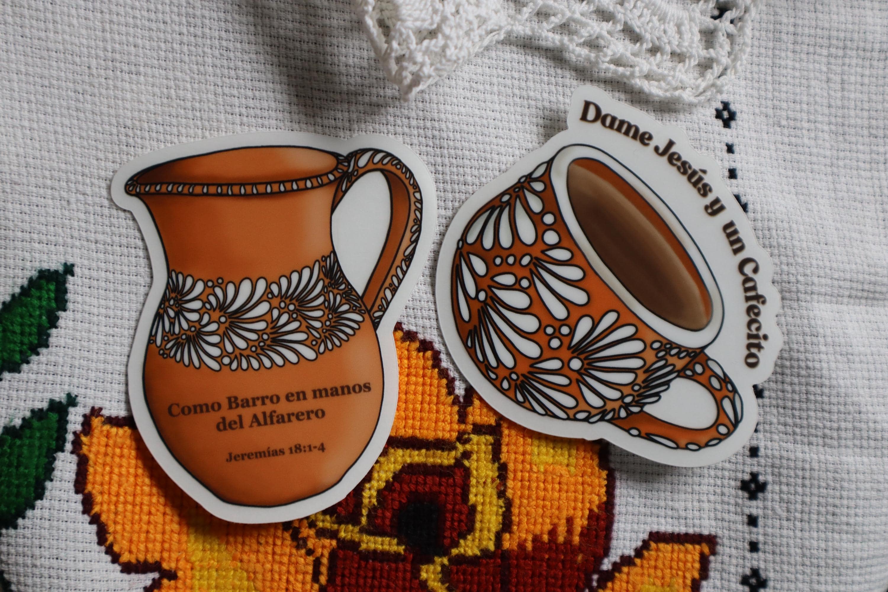 Como Barro En Manos Del Alfarero Christian Stickers - Etsy