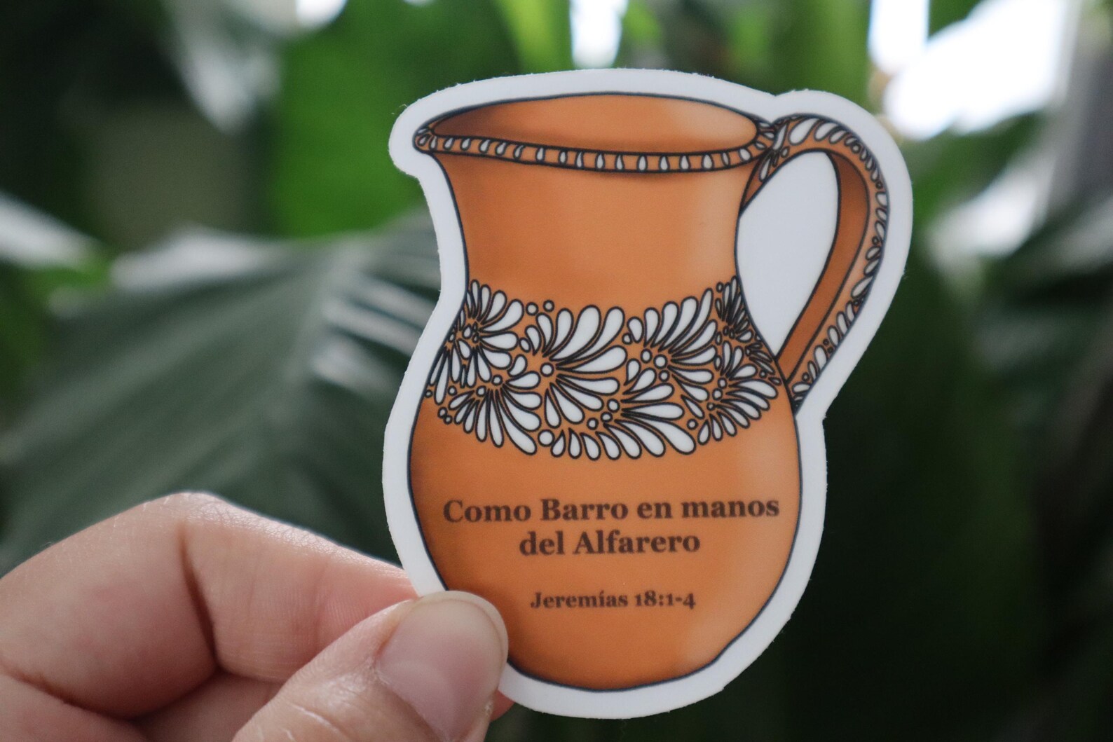 Como Barro En Manos Del Alfarero Christian Stickers - Etsy
