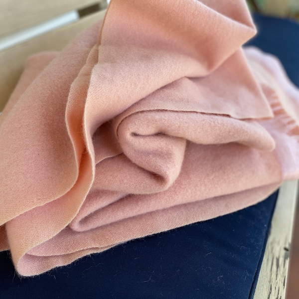 Peach Throw - Etsy