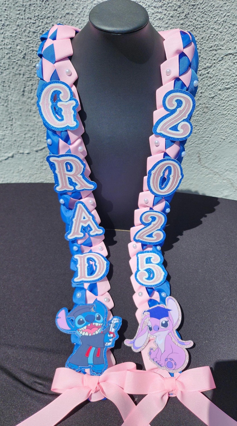 Custom Graduation Ribbon Lei: Class of 2026, Keepsake Grad Gift - Etsy