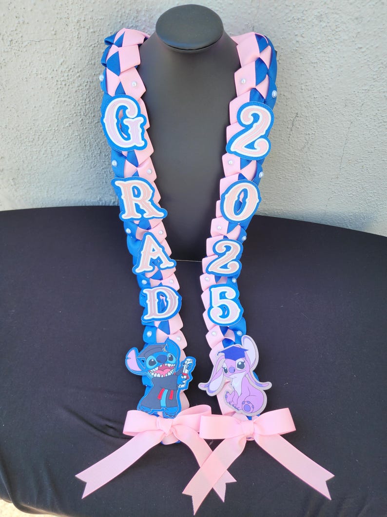 Custom Graduation Ribbon Lei: Class of 2026, Keepsake Grad Gift - Etsy