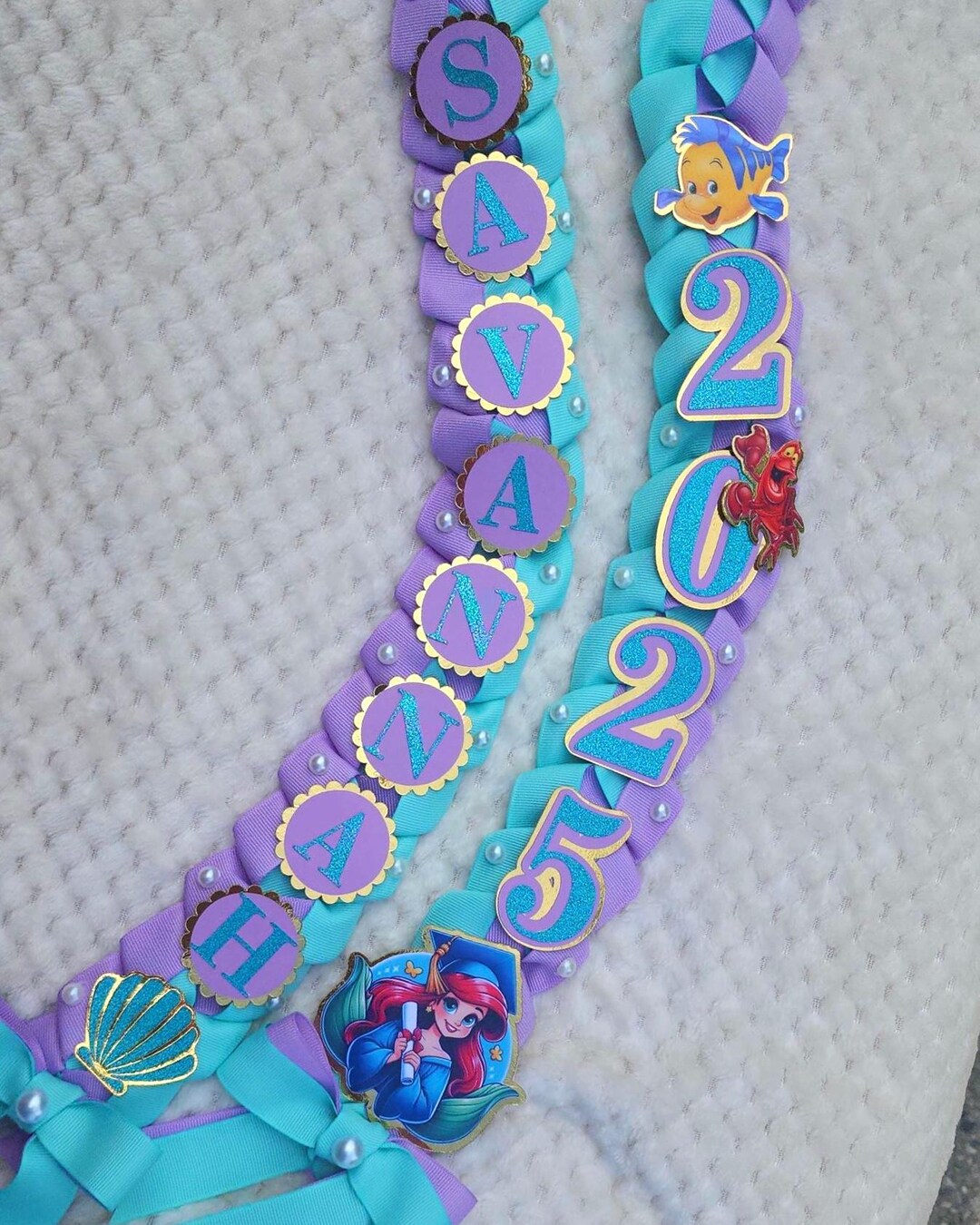 Graduation Lei 2026, Ariel Graduation Leis, Kindergarten Promotion - Etsy
