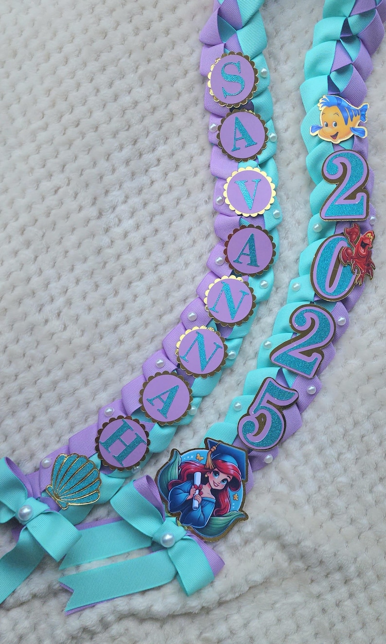 Graduation Lei 2026, Ariel Graduation Leis, Kindergarten Promotion - Etsy