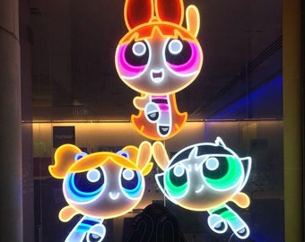 Powerpuff Neon Sign - Etsy