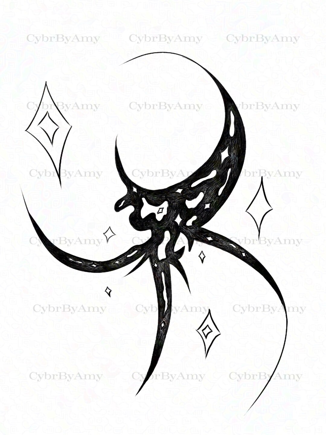 Simple Cybersigilism Design - Etsy