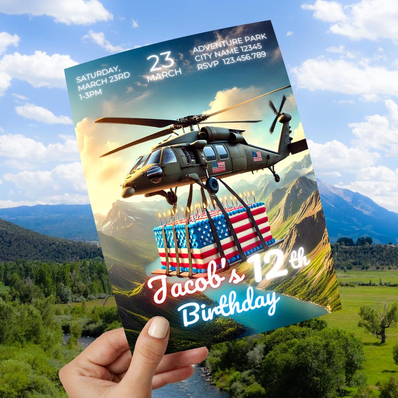 Helicopter Party - Etsy