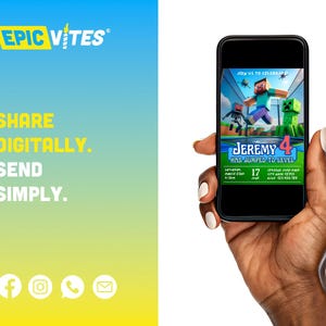 Premium Trampoline Park Invitation Template, Jump Party Birthday Invite for Kids - Etsy