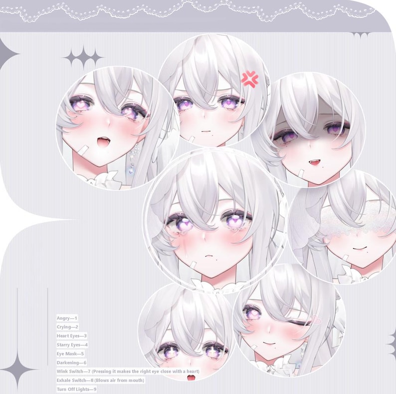 Cuco / Modelo de Vtuber prefabricado / Completamente equipado 20+exp - Etsy México