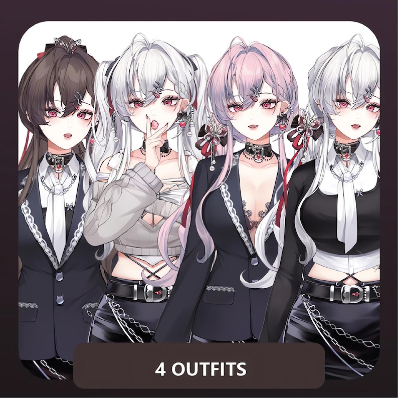 Korean-style Girl/premade Vtuber Model/fully Rigged - Etsy