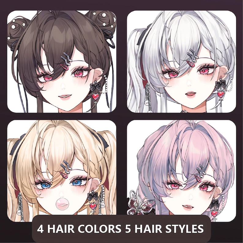 Korean-style Girl/premade Vtuber Model/fully Rigged - Etsy