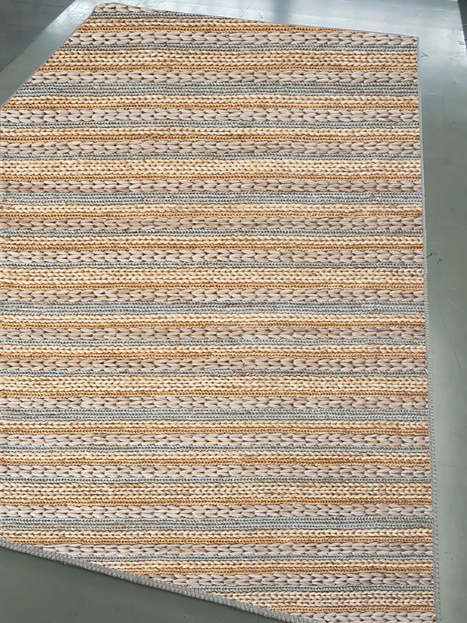 Hand Braided Jute Sisal Rug: Modern Non-dust Design - Etsy