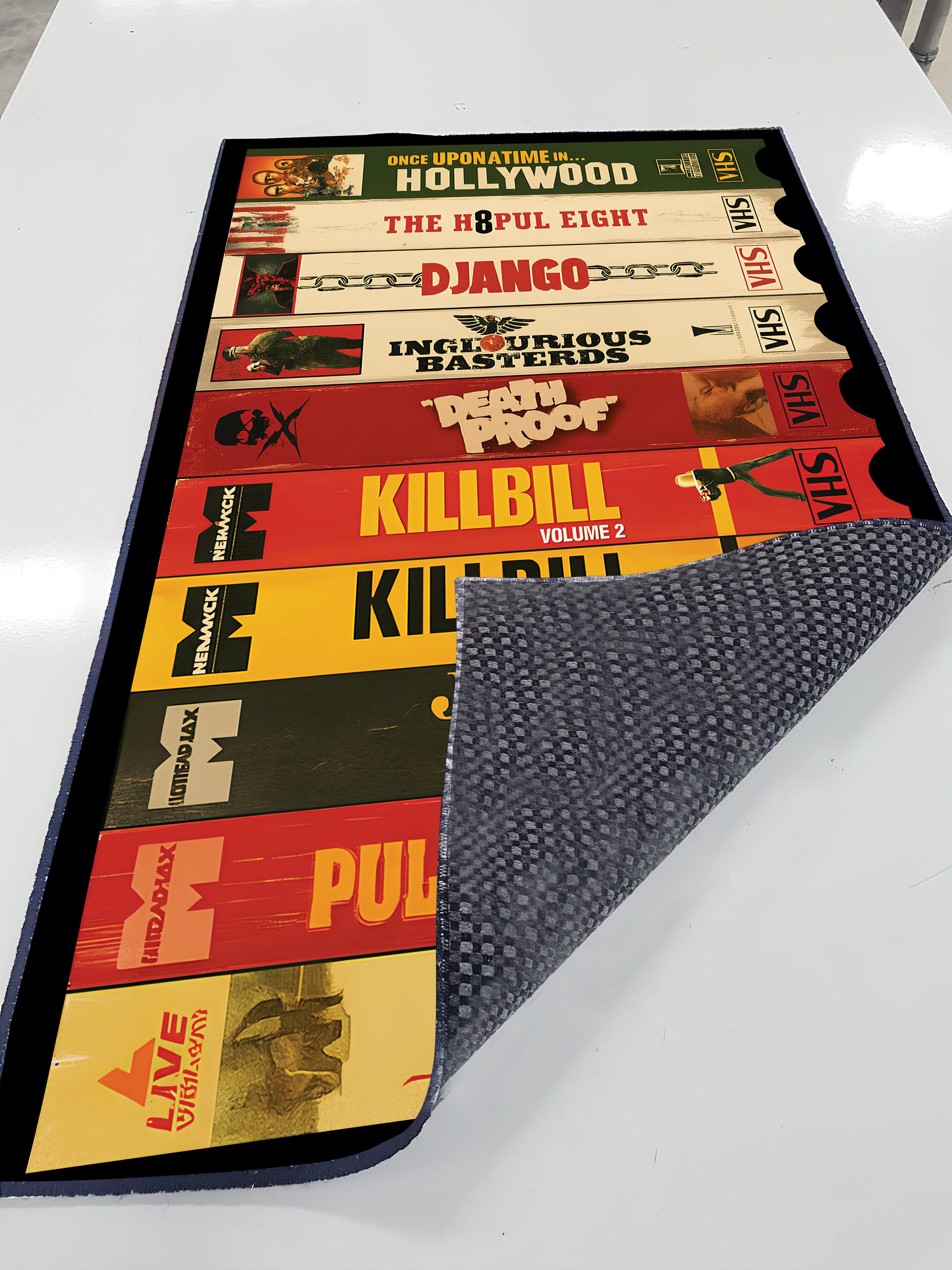 Retro Horror Movie VHS Rug - Halloween Classic Film Design - Etsy