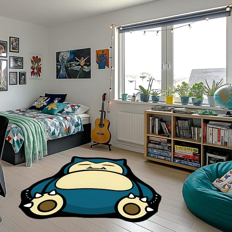 Anime Rugs Black - Etsy