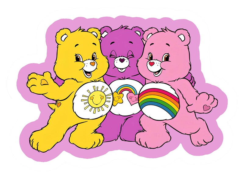 Teddy Bear Kids Room Rug, Heart Accents - Etsy