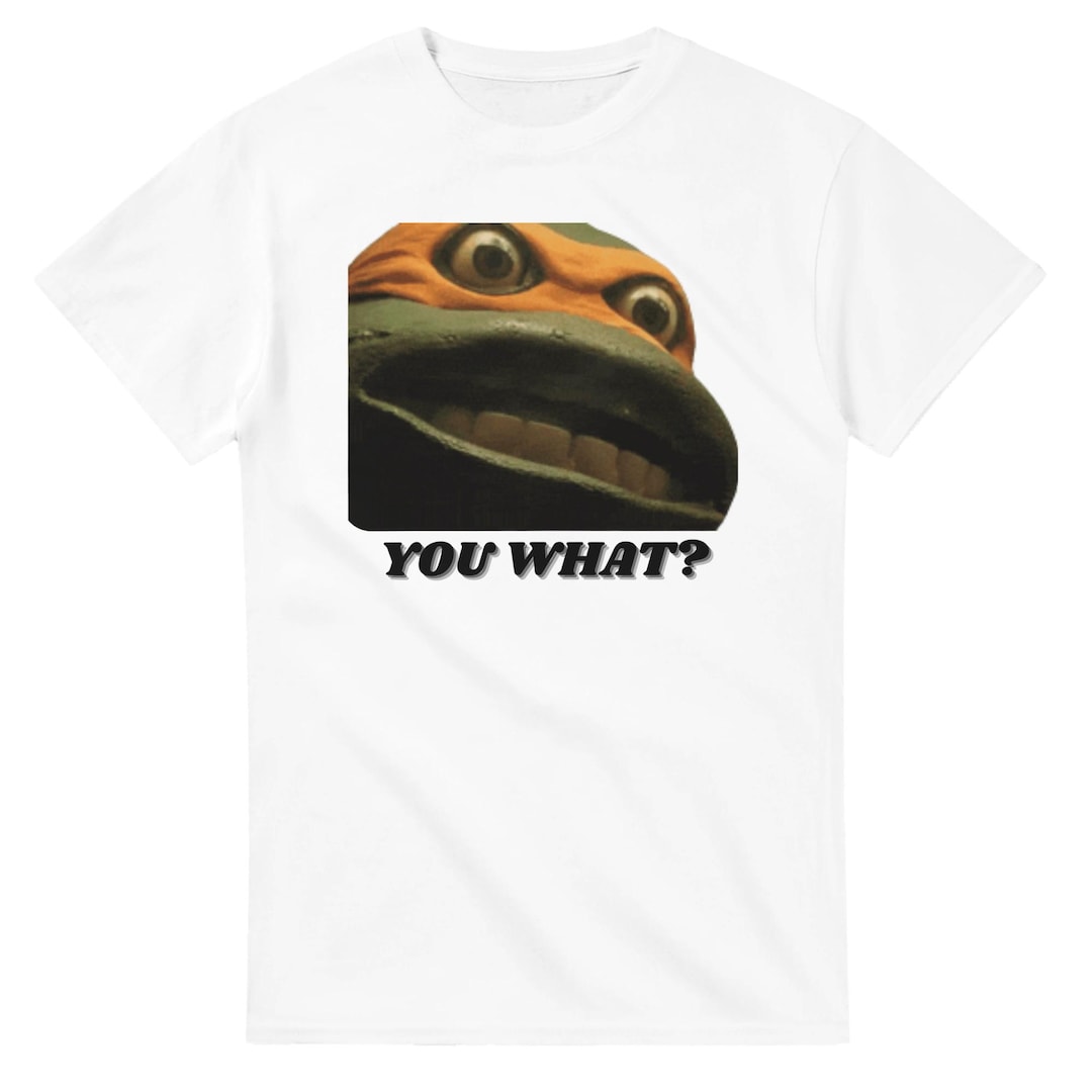 Funny Meme Shirt, TMNT Meme Shirt, Teenage Mutant Ninja Turtle Fan ...