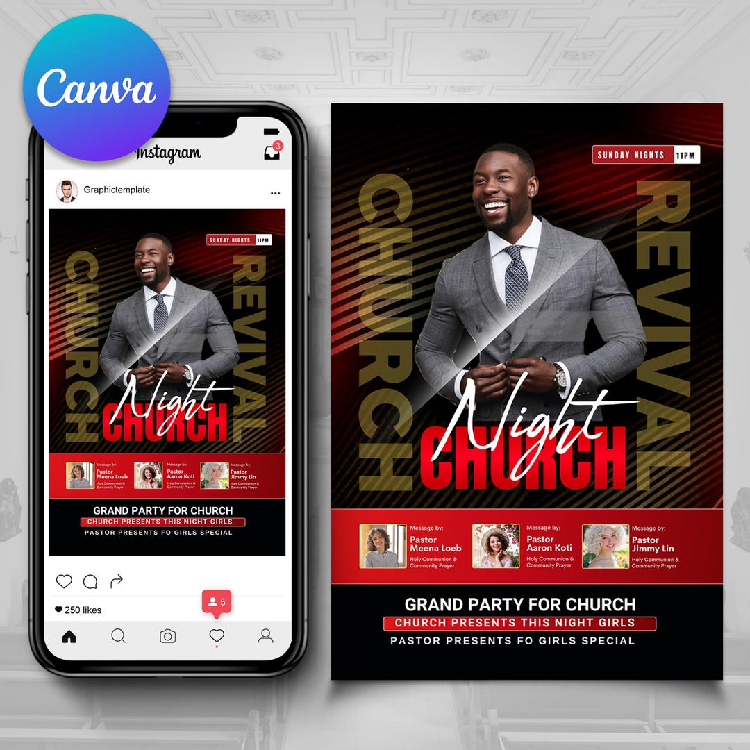 Gospel Night, Prayer Flyer, Church Flyers, Sunday Sermon, Bible Event ...