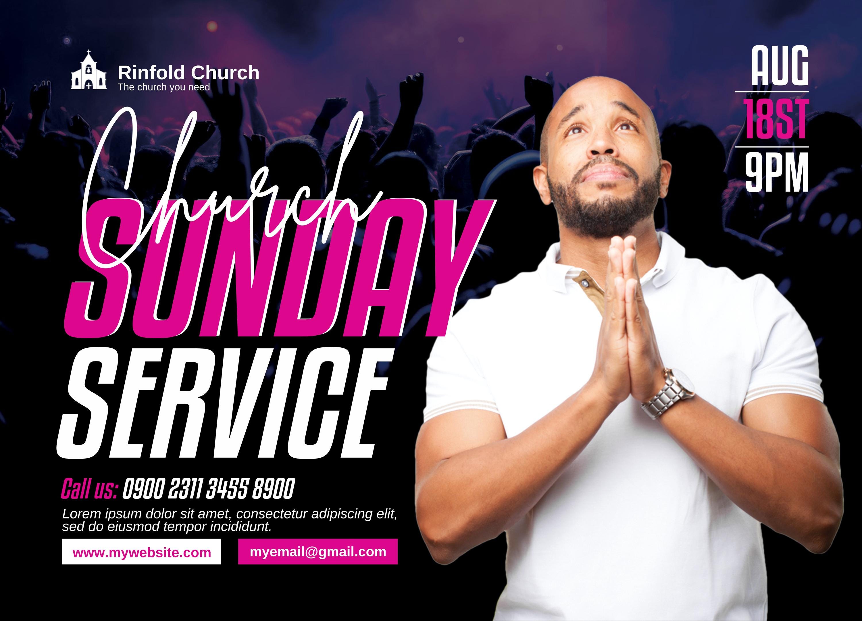 Sunday Sermon, Bible Eve, Spirit Revival, Worship Service, Revival ...