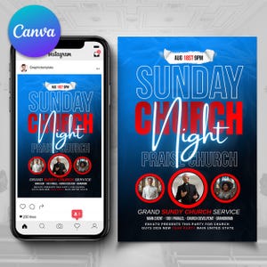 Church Flyer, Church Revival, Hope Event, Charity Flyer, Canva Design ...