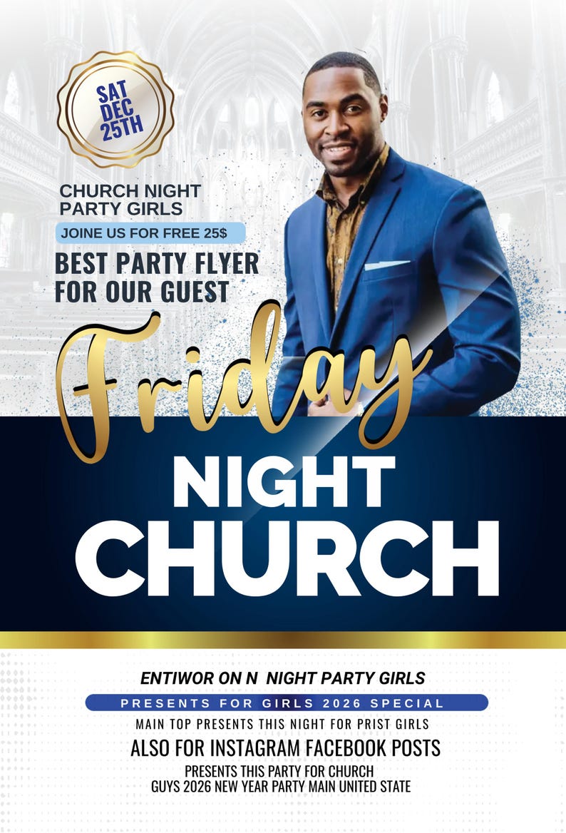 6 Church Prayer Flyer Bundle, Family & Fellowship Sunday, Worship Flyer ...