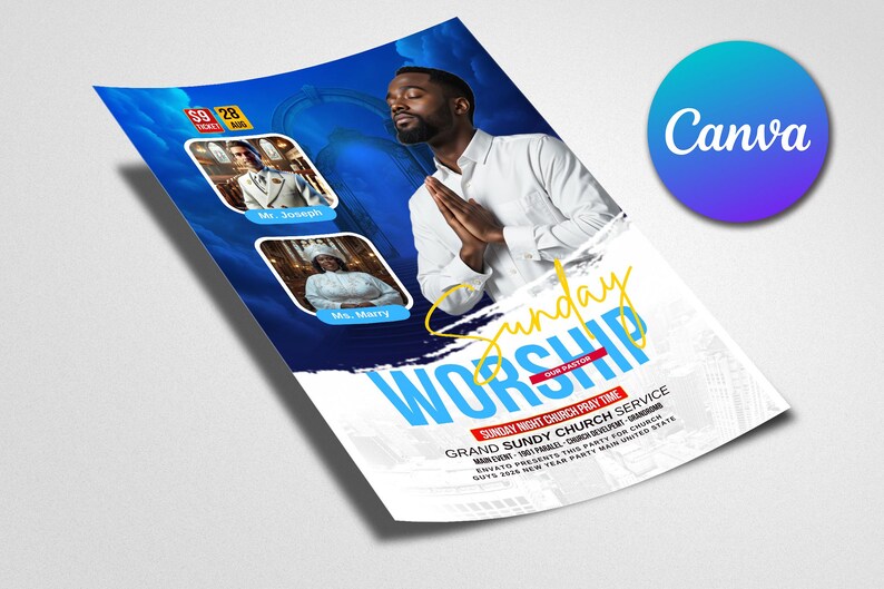 Church Praise Flyer, Revival Night, Hope Charity Flyer, Church Concert ...
