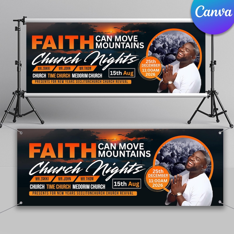 Billboard Banner Template - Etsy