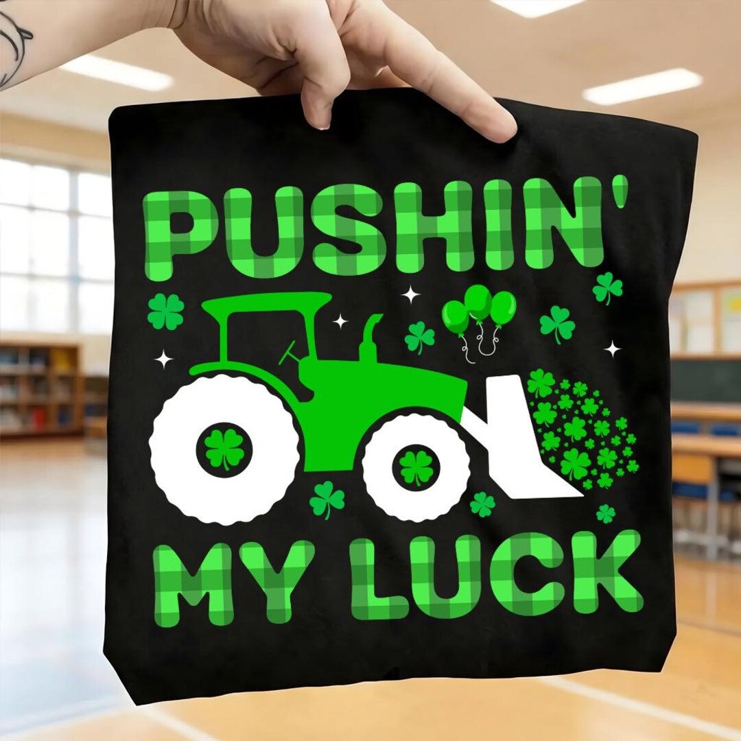 Pushing My Luck Png, Boys St Patricks Png, St Patricks Day, Cute St ...