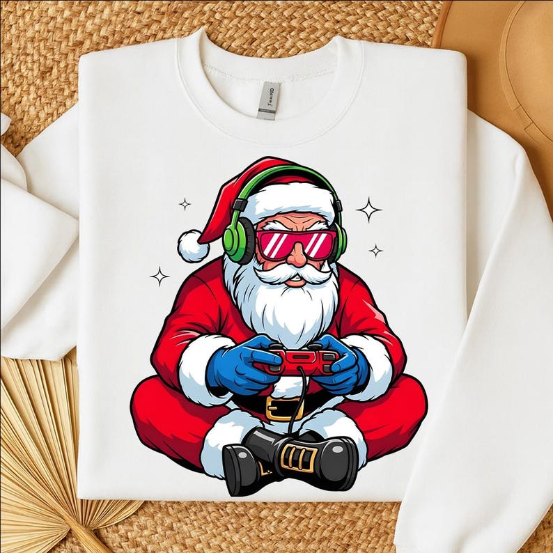 Christmas Gaming Png, Christmas Gamer Png, Gaming Controller Christmas ...