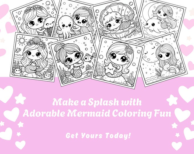 Printable Mermaid Coloring Pages, Mermaid Coloring Pages, Mermaid ...