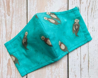Otter Face Mask - Etsy