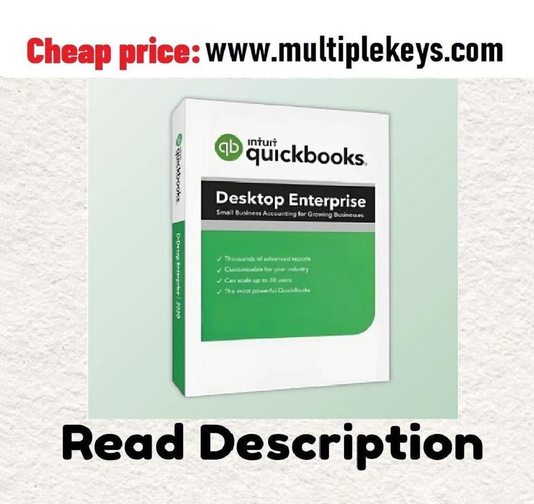 Quickbooks Enterprise Solutions 2024 USA | Lifetime Access | Official ...