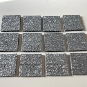 3D Printed Rustic Stone Effect DND Roleplaying Tiles - Etsy