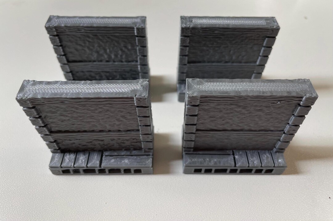 3D Printed Tavern/wood/ Tudor Effect Dnd Roleplaying Walls - Etsy