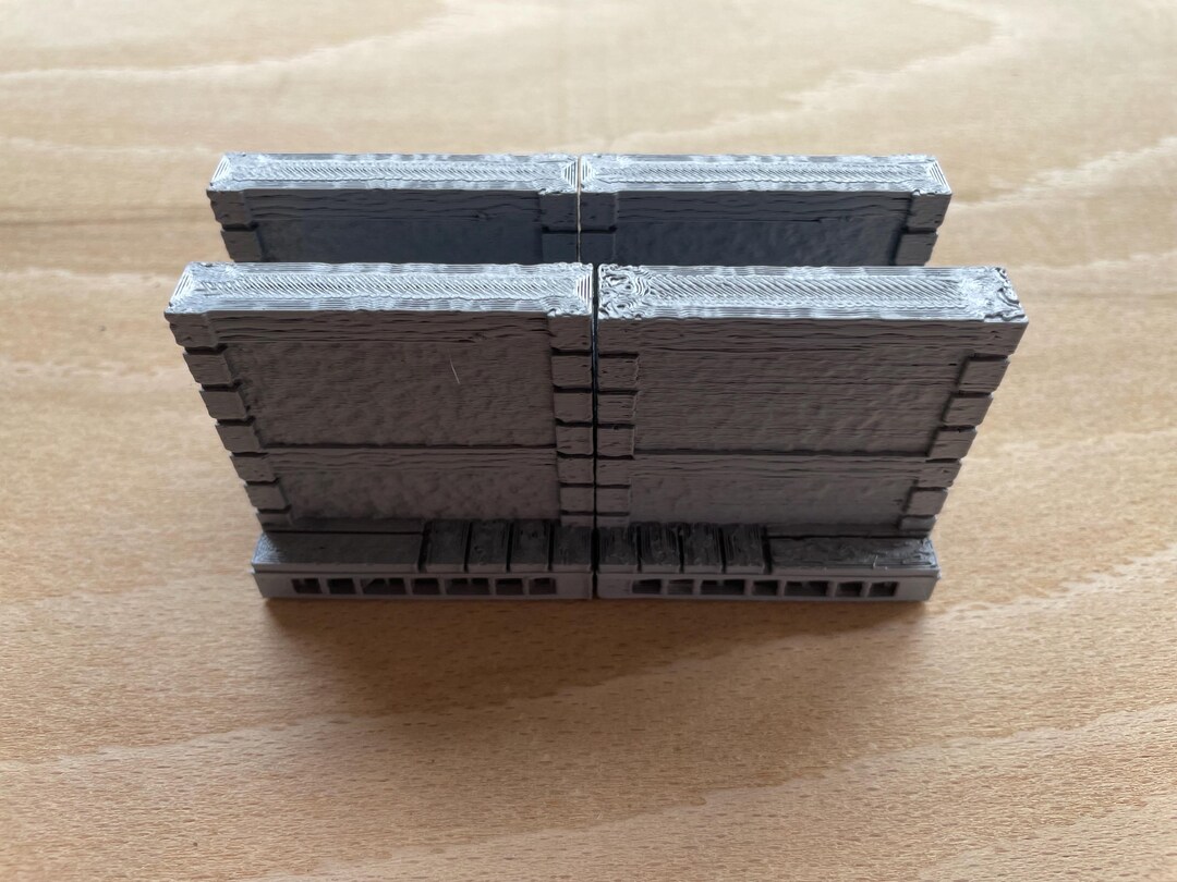3D Printed Tavern/wood/ Tudor Effect Walls Dnd TTRPG Dice Tabletop ...